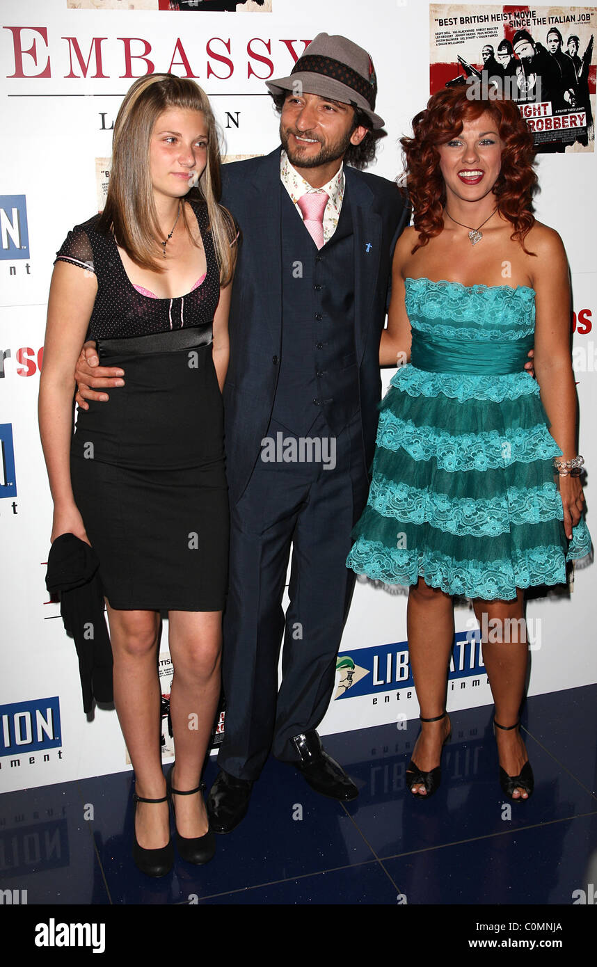 Paris Leonti and guest Premiere of Daylight Robbery held at Apollo West ...