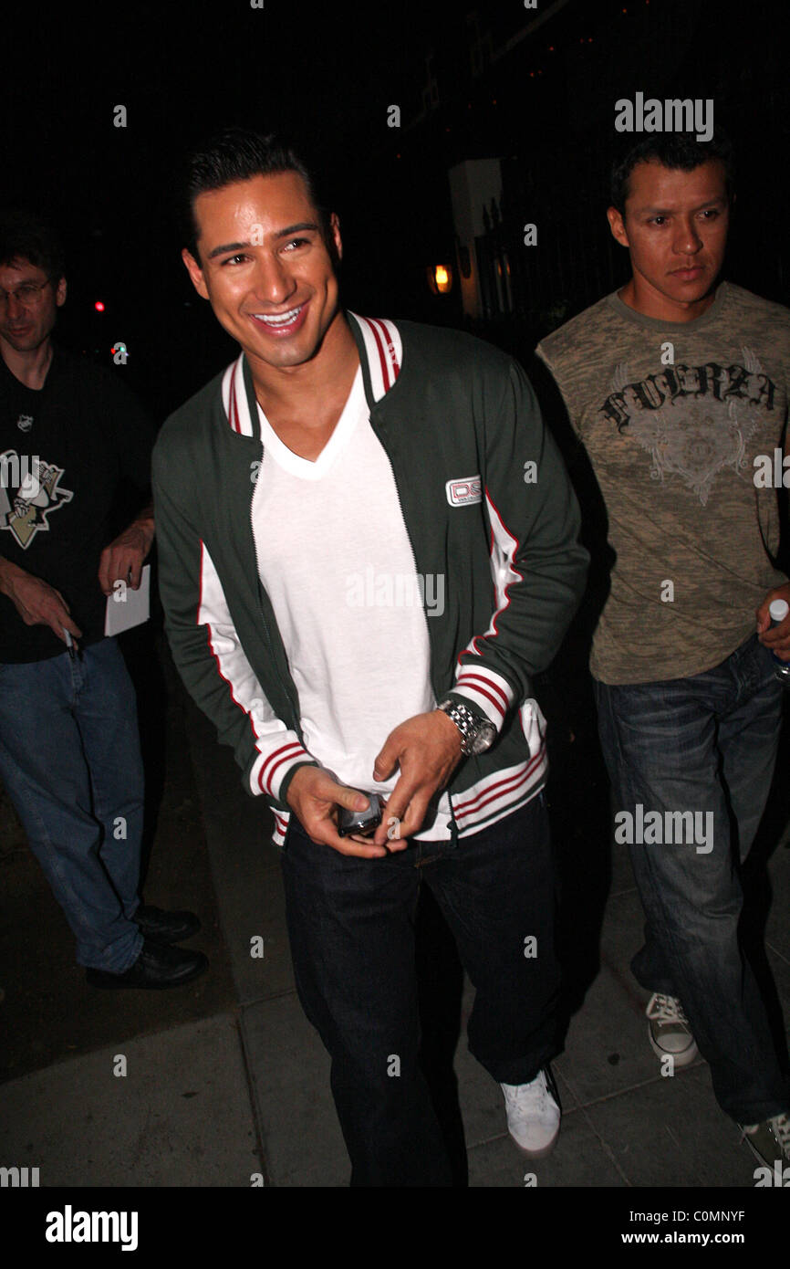 Mario Lopez at Crown Lounge Los Angeles, California - 27.08.08 RHS ...