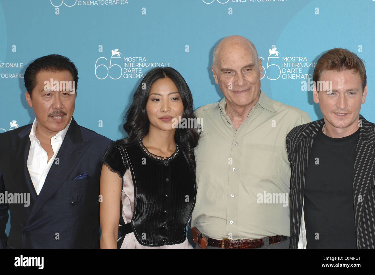 Ryo Ishibashi, Lika Minamoto, director Barbet Schroeder and actor ...