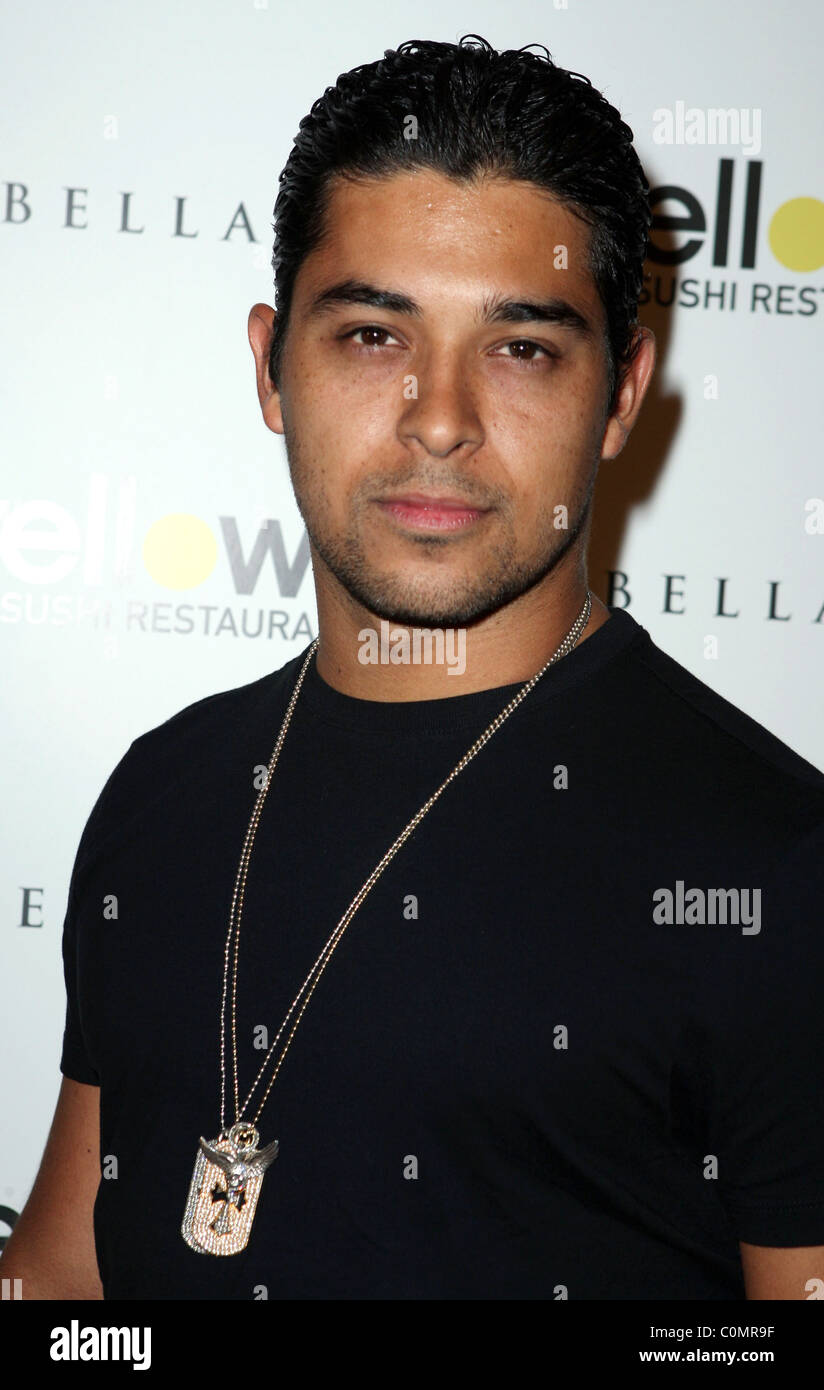 Wilmer Valderrama Grand opening celebration for Yellowtail Sushi ...