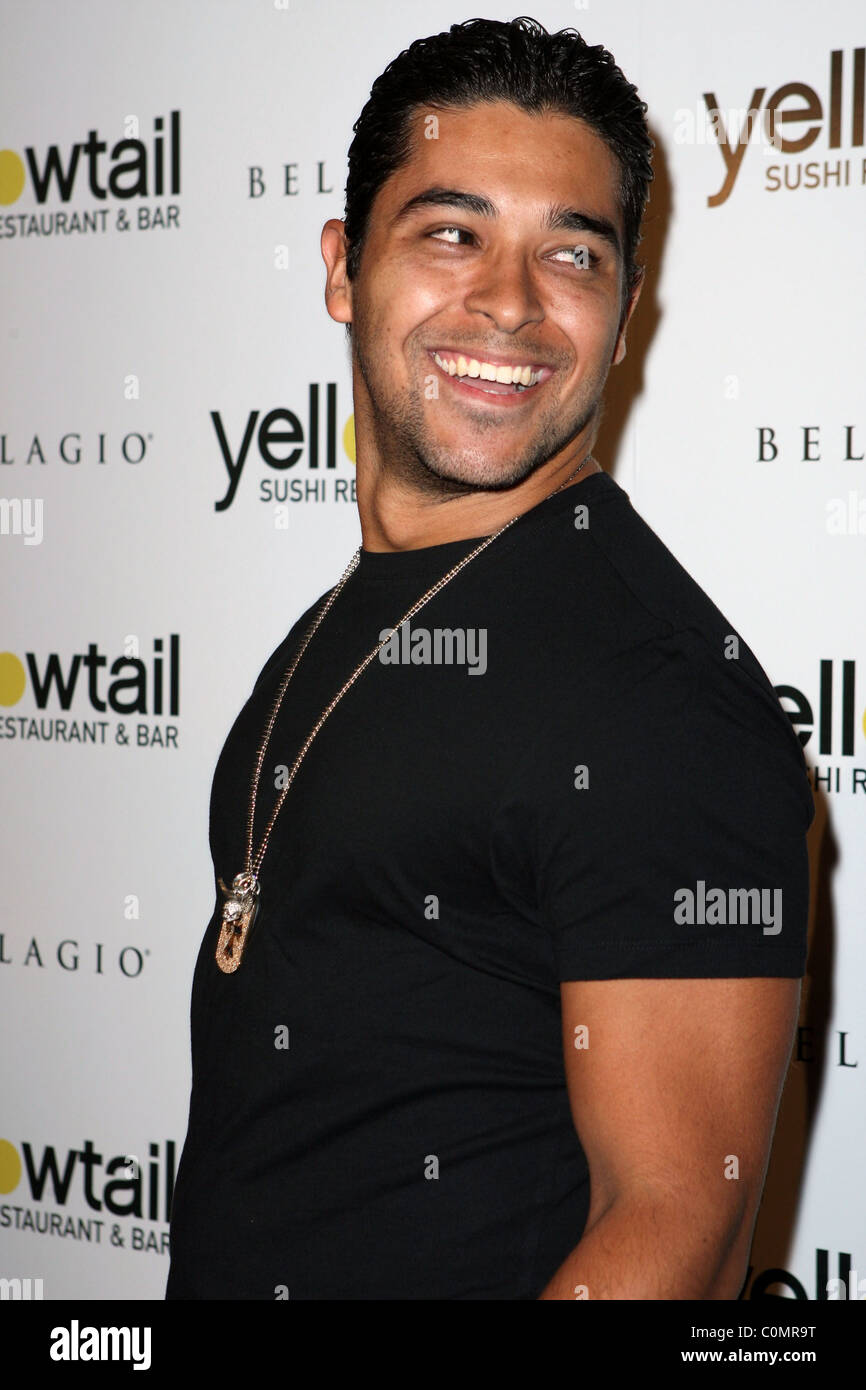 Wilmer Valderrama Grand opening celebration for Yellowtail Sushi ...