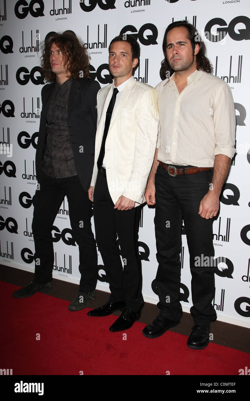 The Killers GQ Men of the Year Awards held at the Royal Opera House ...