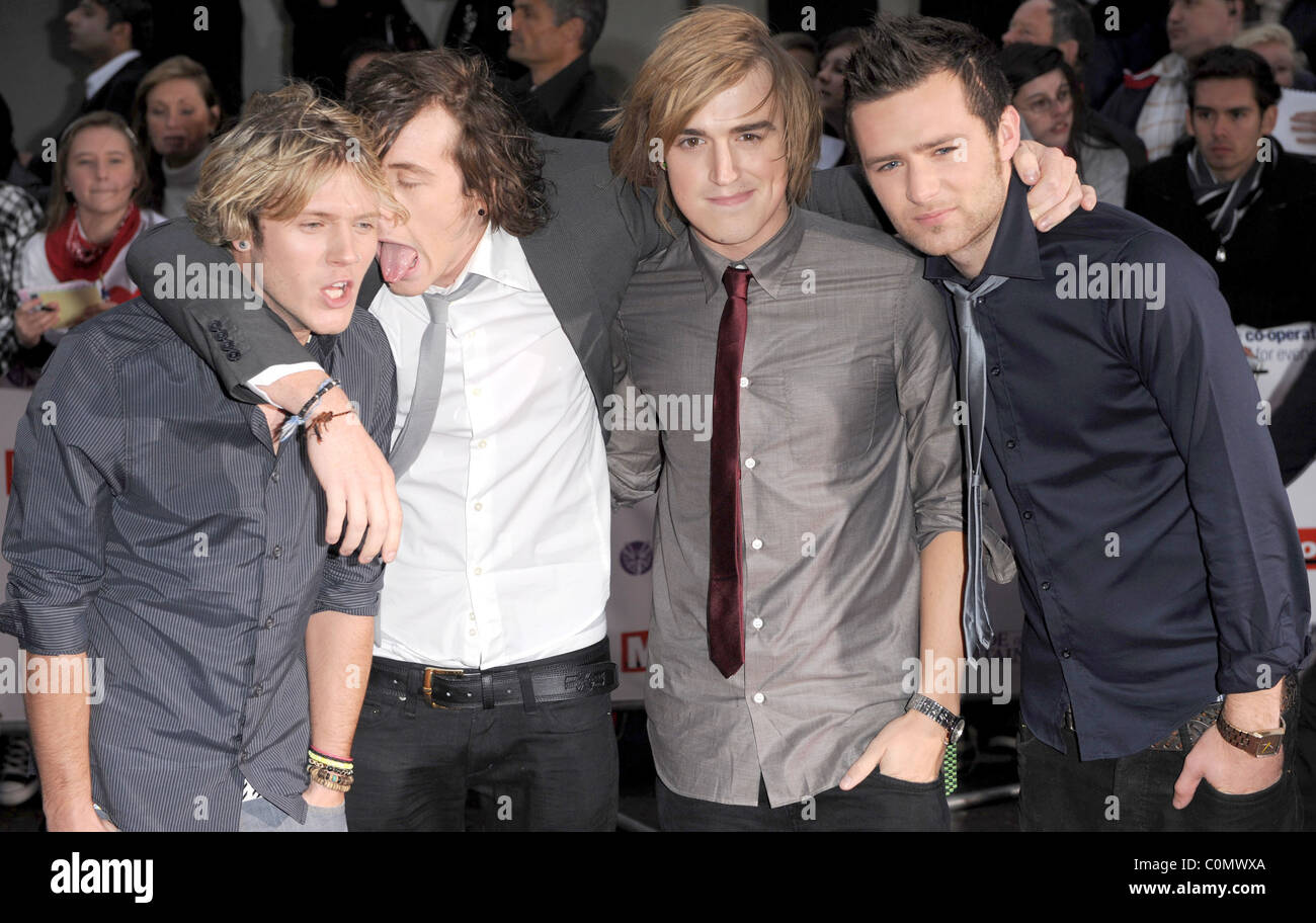 McFly at the 'Pride Of Britain' Awards at London Television Centre ...