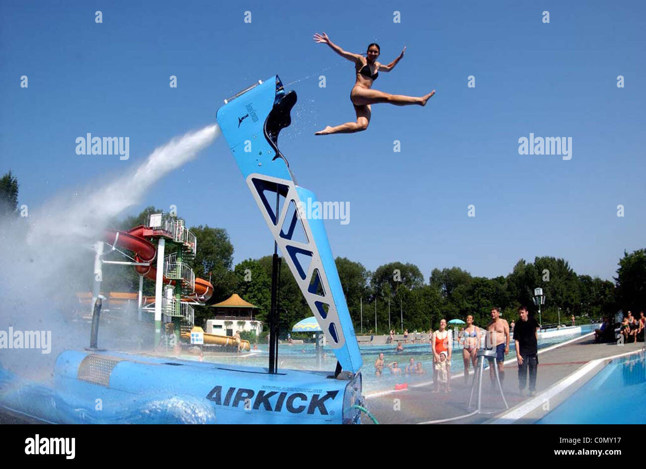 Human Water Catapult