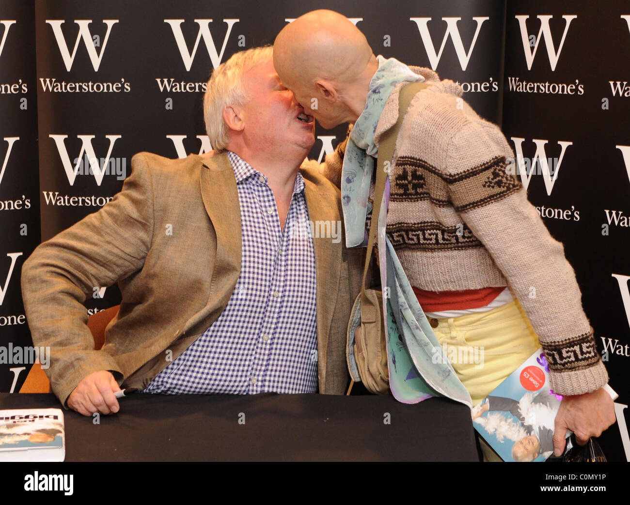 Christopher Biggin and Richard O'Brien Christopher Biggins signing ...