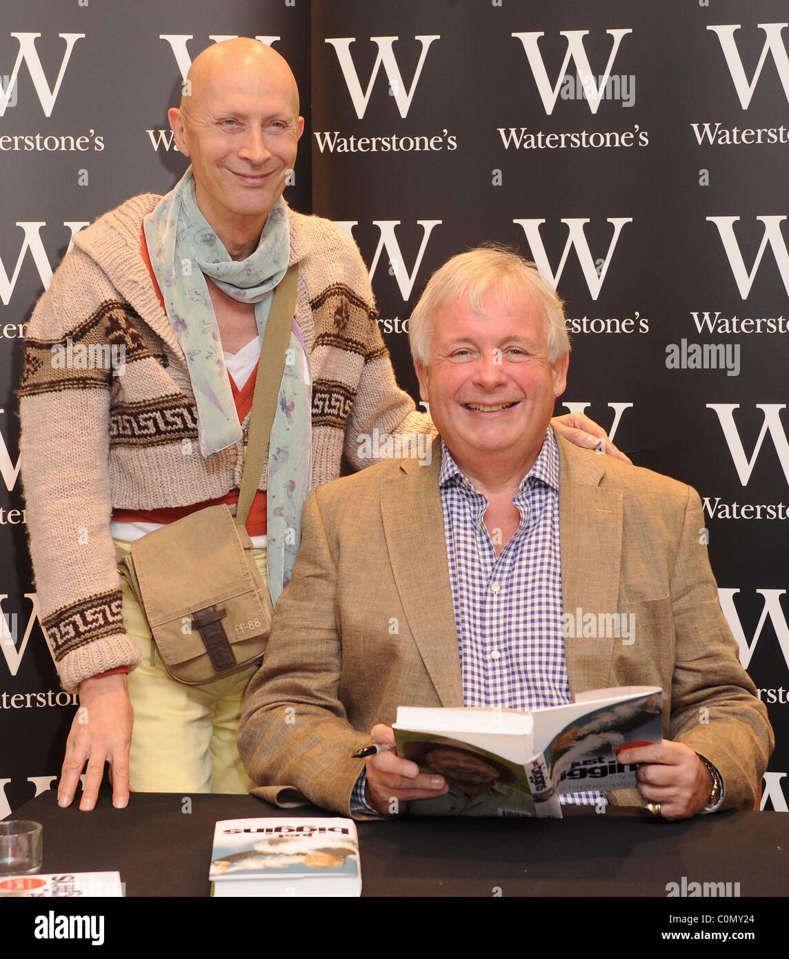 Christopher Biggin and Richard O'Brien Christopher Biggins signing ...