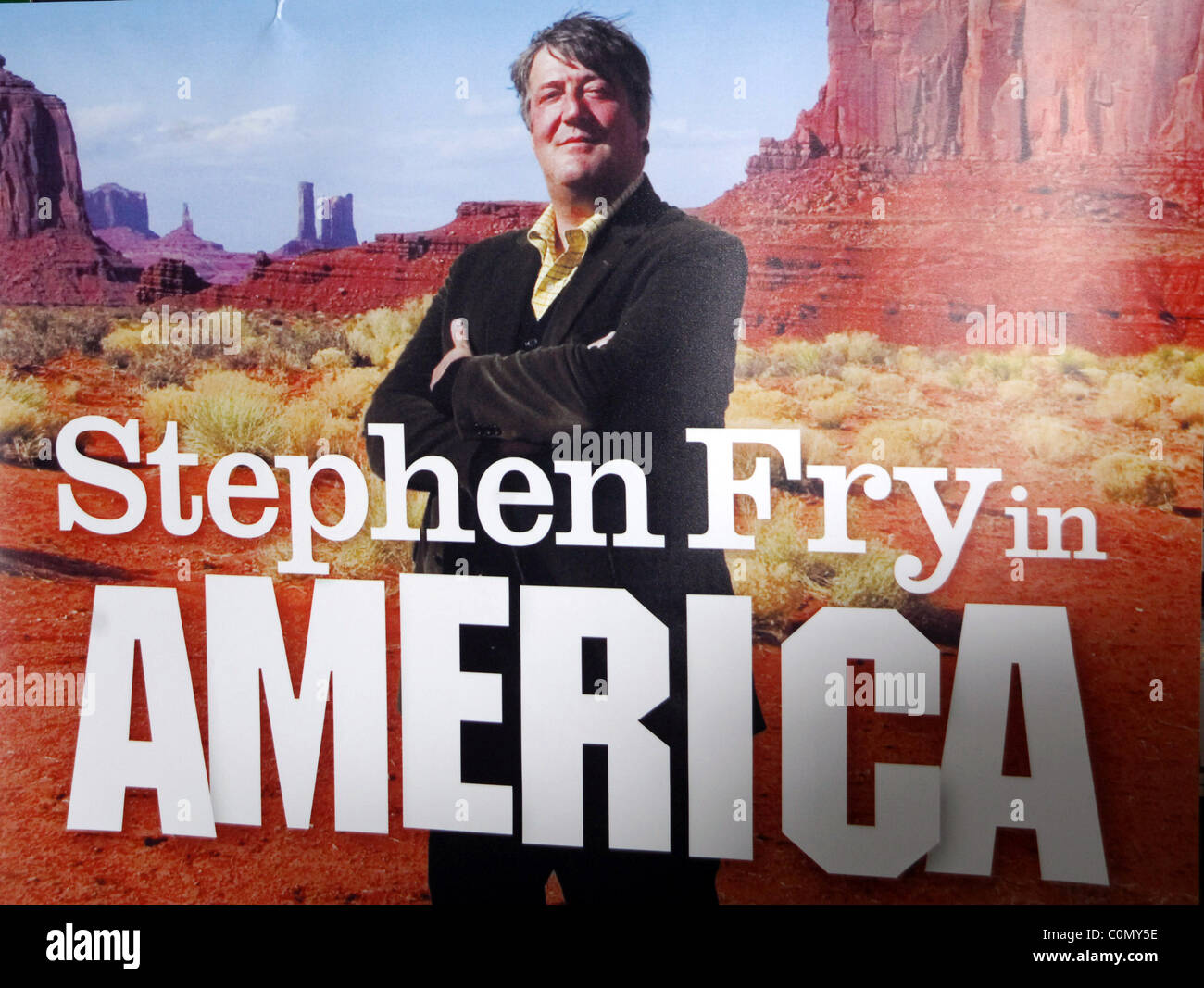 Stephen Fry signs copies of his new book 'Stephen Fry In America' at ...