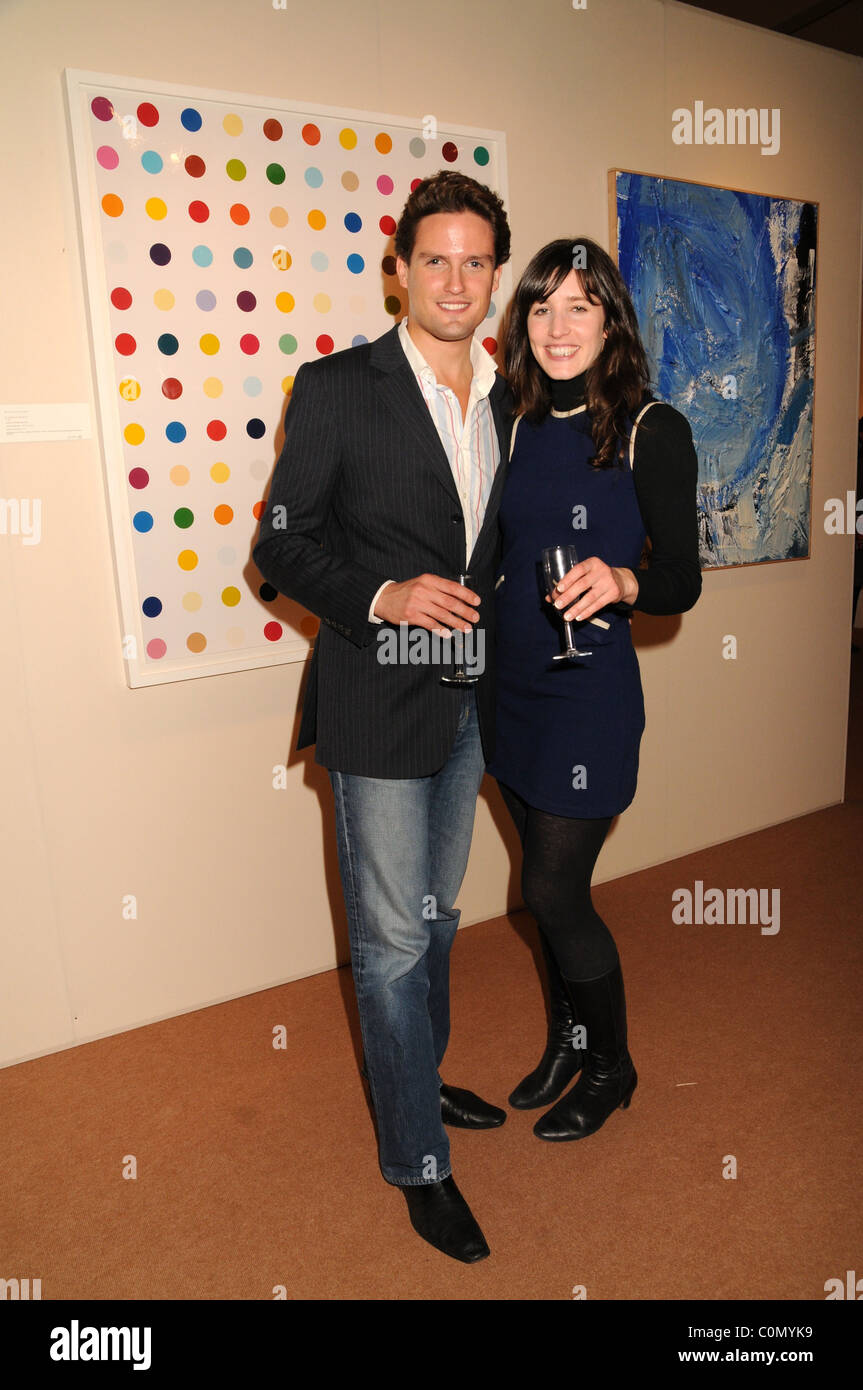 Stephen Bowman from The Band Blake with Caroline Crick artLONDON ...