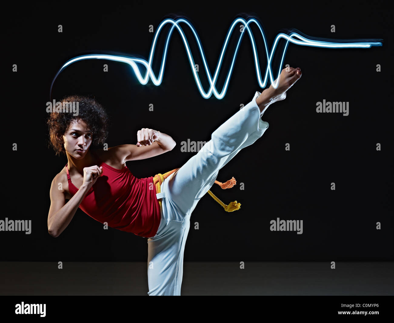 Female capoeira hi-res stock photography and images - Alamy