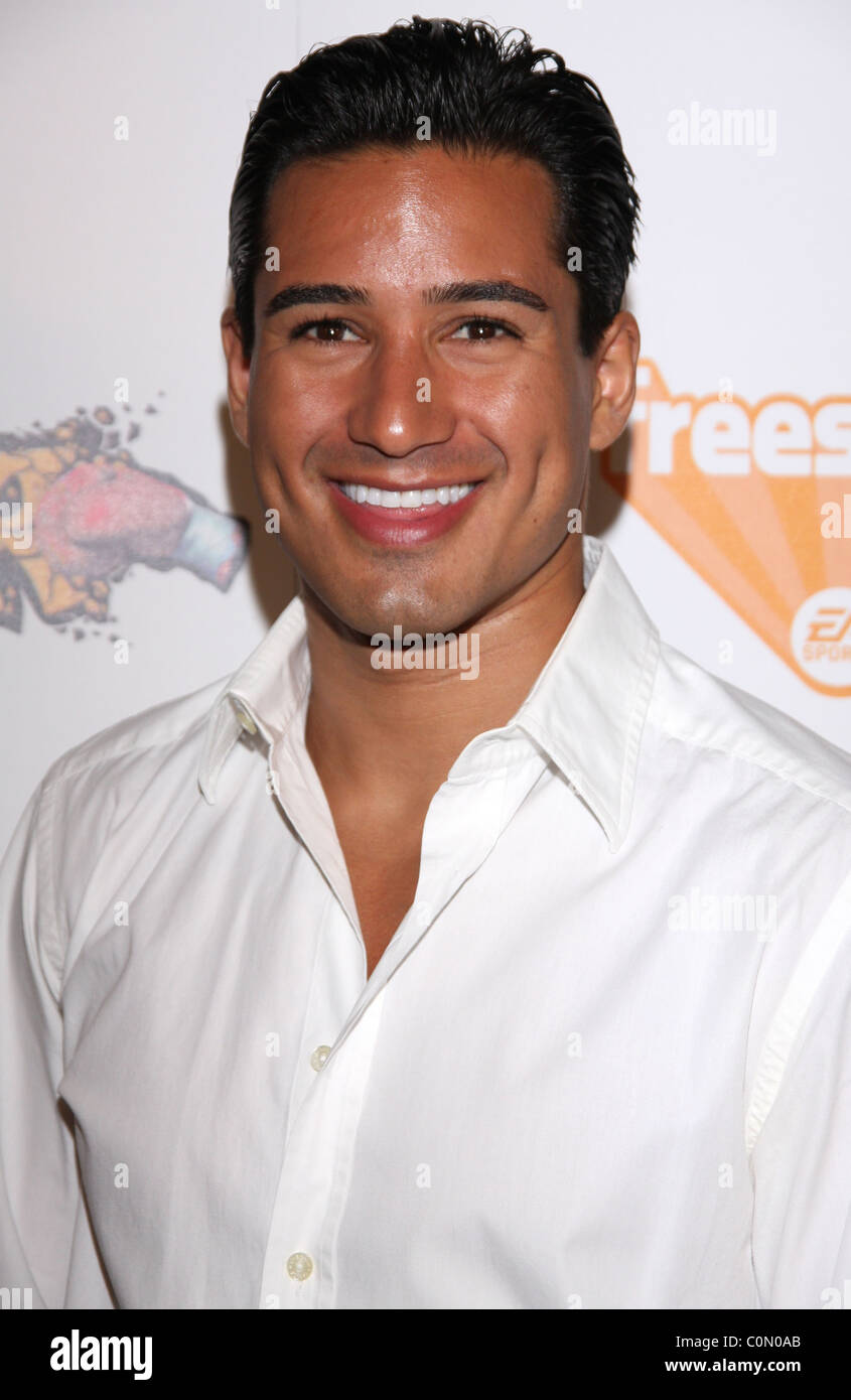 Mario Lopez EA Sports Freestyle presents Facebreaker Launch Party at ...