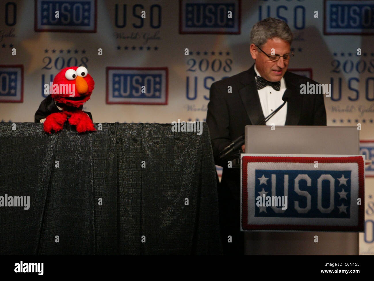 Sesame Street's Elmo 67th annual USO World Gala honoring military ...