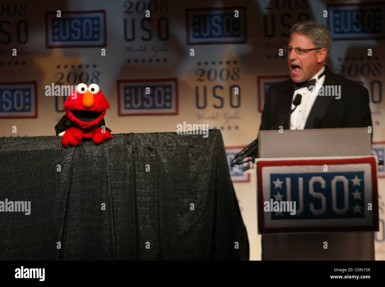Sesame Street's Elmo 67th annual USO World Gala honoring military ...