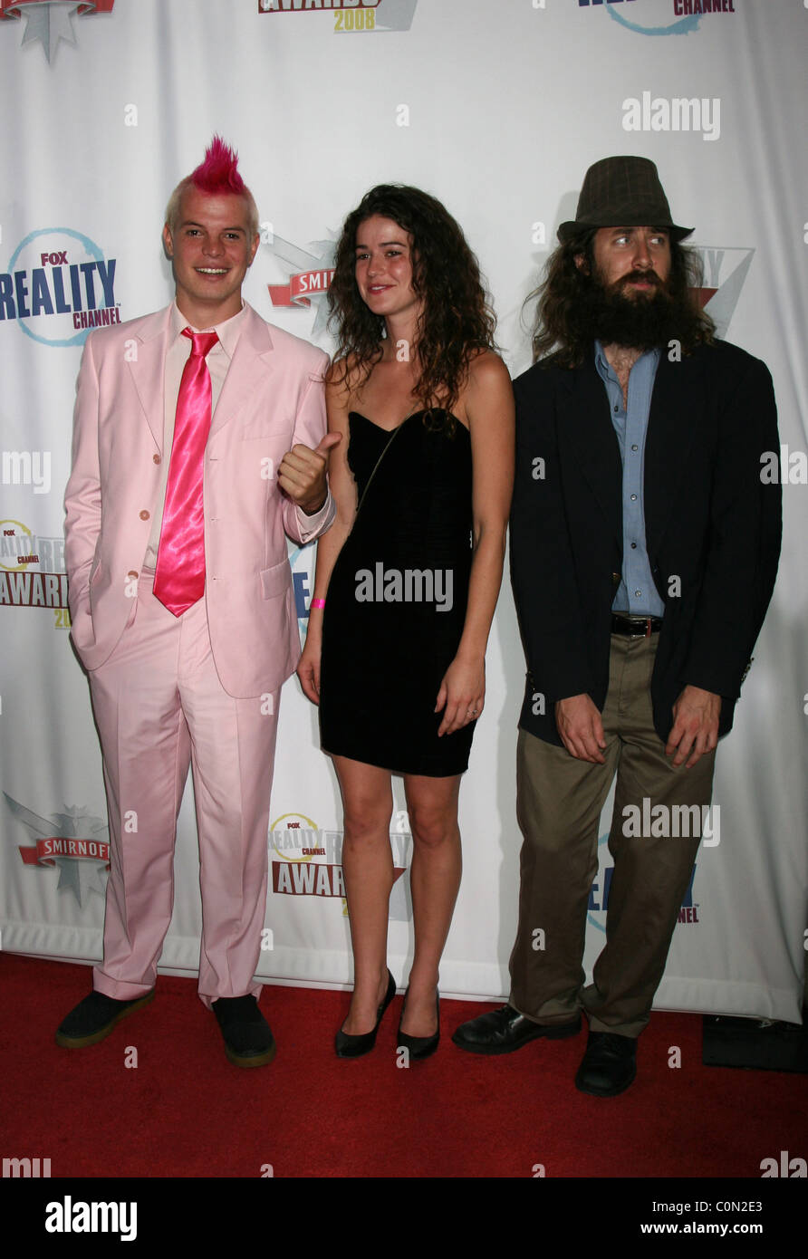 Crazy' James Zinkand and guests The Reality Awards at the Avalon ...