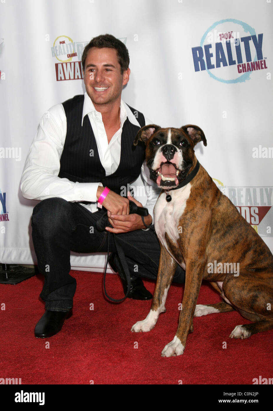 Travis Brorsen and Presley The Reality Awards at the Avalon Theater ...