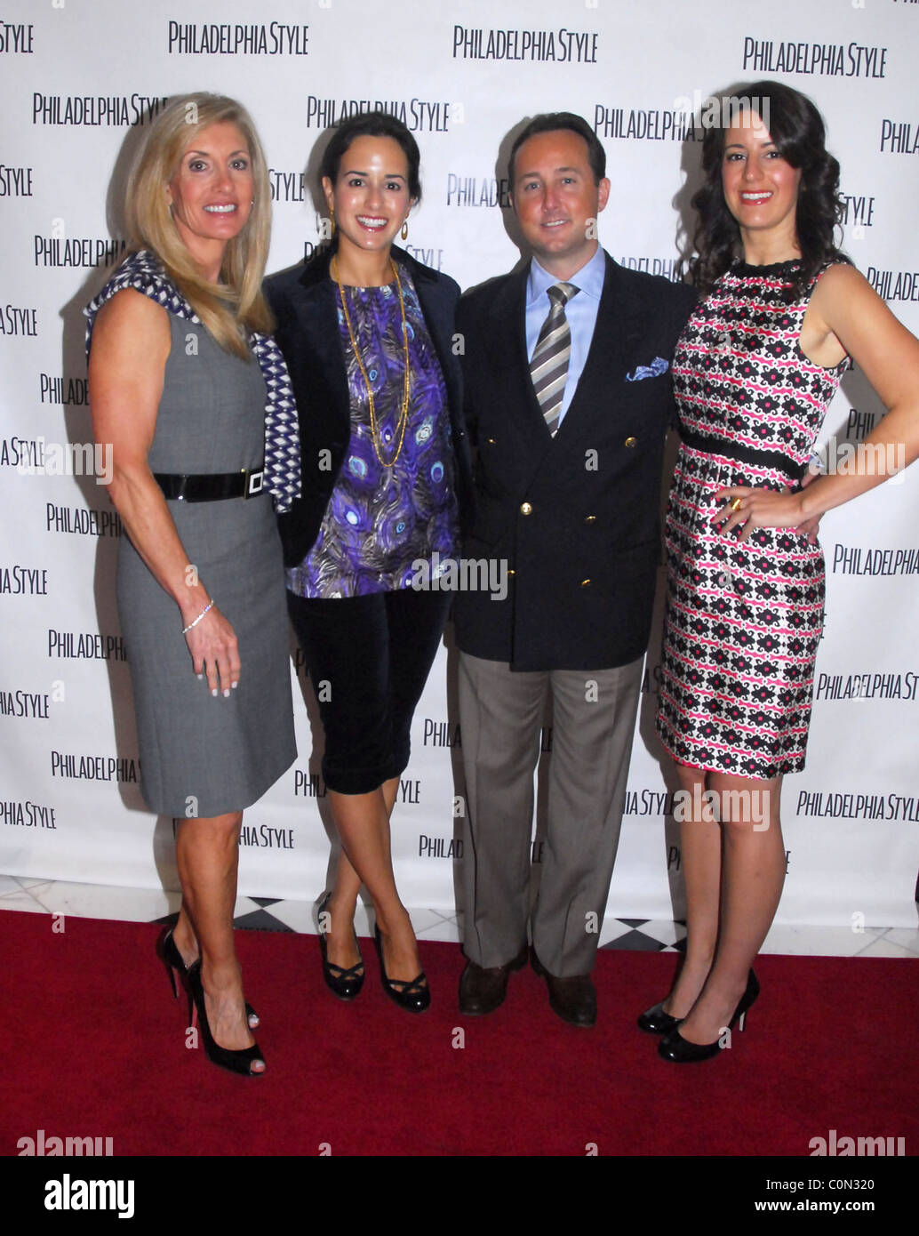 Joann Wurzak, Haley Binn, John Colabelli, Sarah Schaeffer attend the ...