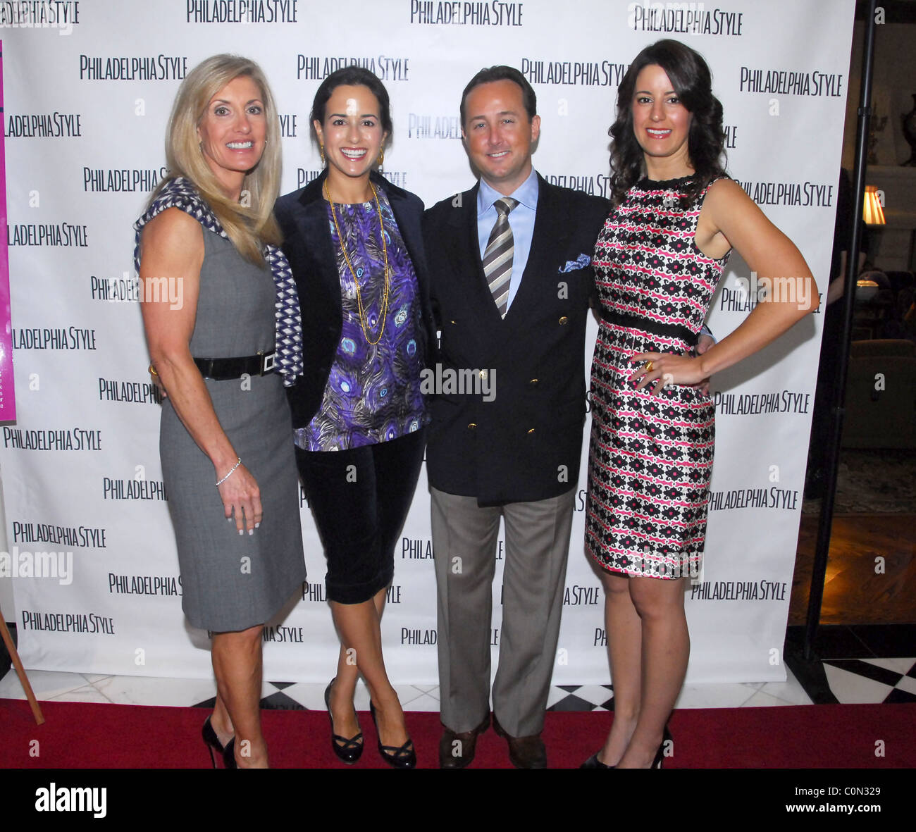 Joann Wurzak, Haley Binn, John Colabelli, Sarah Schaeffer attend the ...