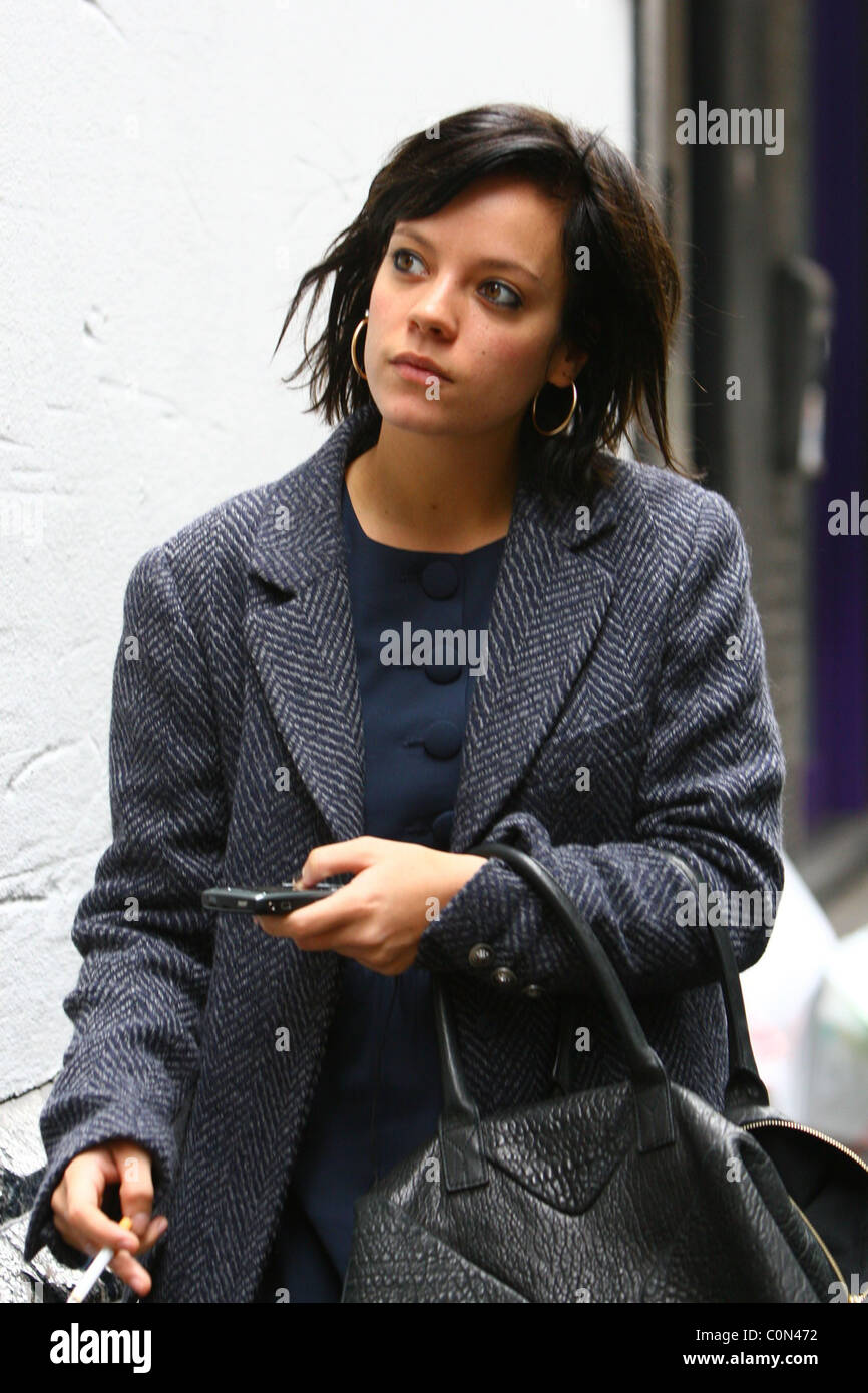 Lily Allen Smoking Weed