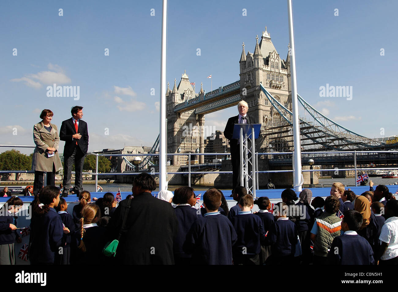 Olympic minister tessa jowell lord coe hi-res stock photography and ...