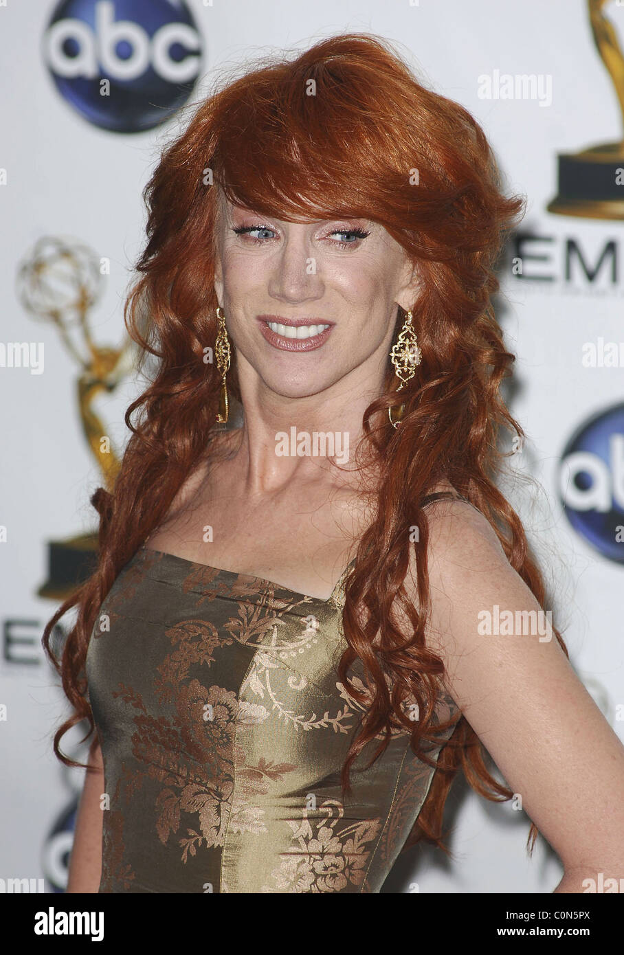 Kathy Grinffin 60th Annual Primetime Emmy Awards held at Nokia Theatre ...