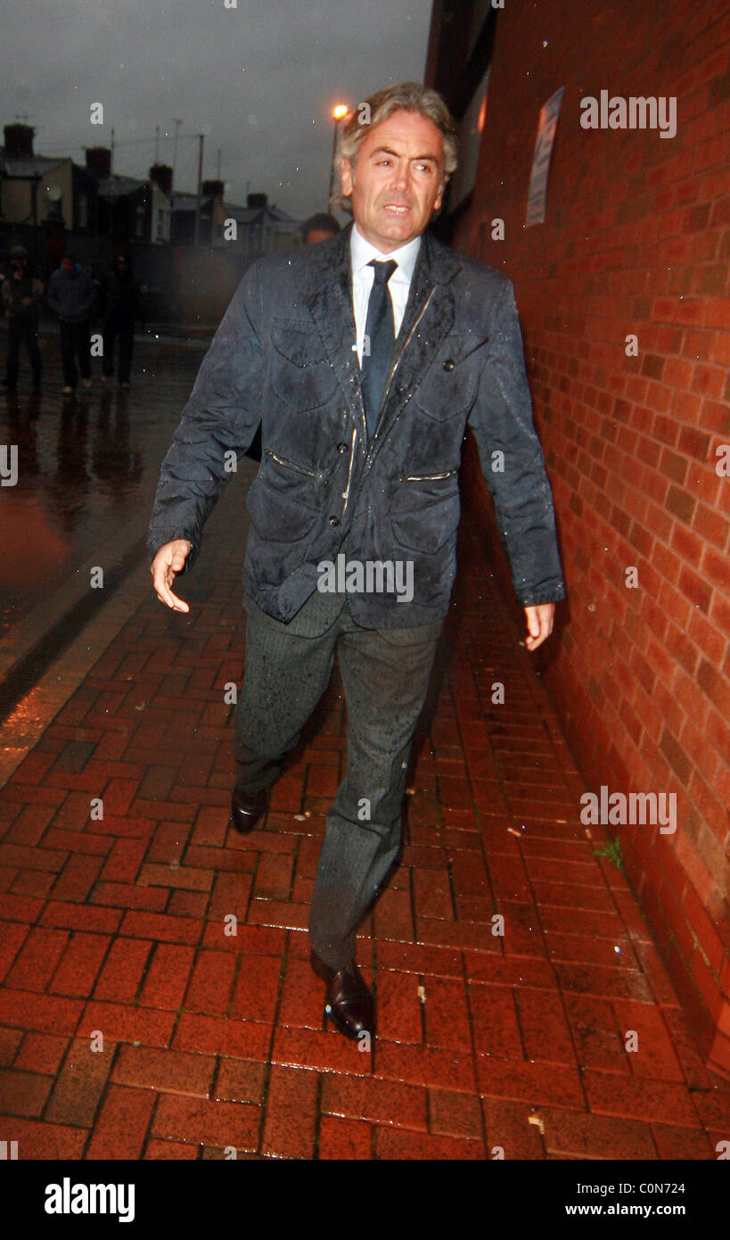 England team assistant manager, Franco Baldini arrives at Ewood Park ...