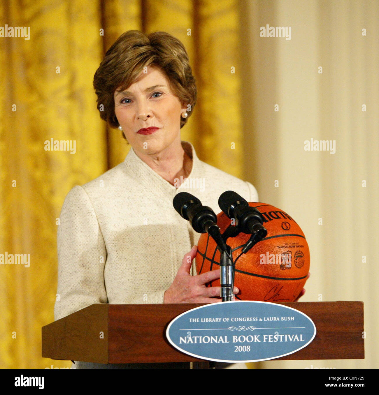 Laura Bush The First Lady greeted authors participating in the National ...
