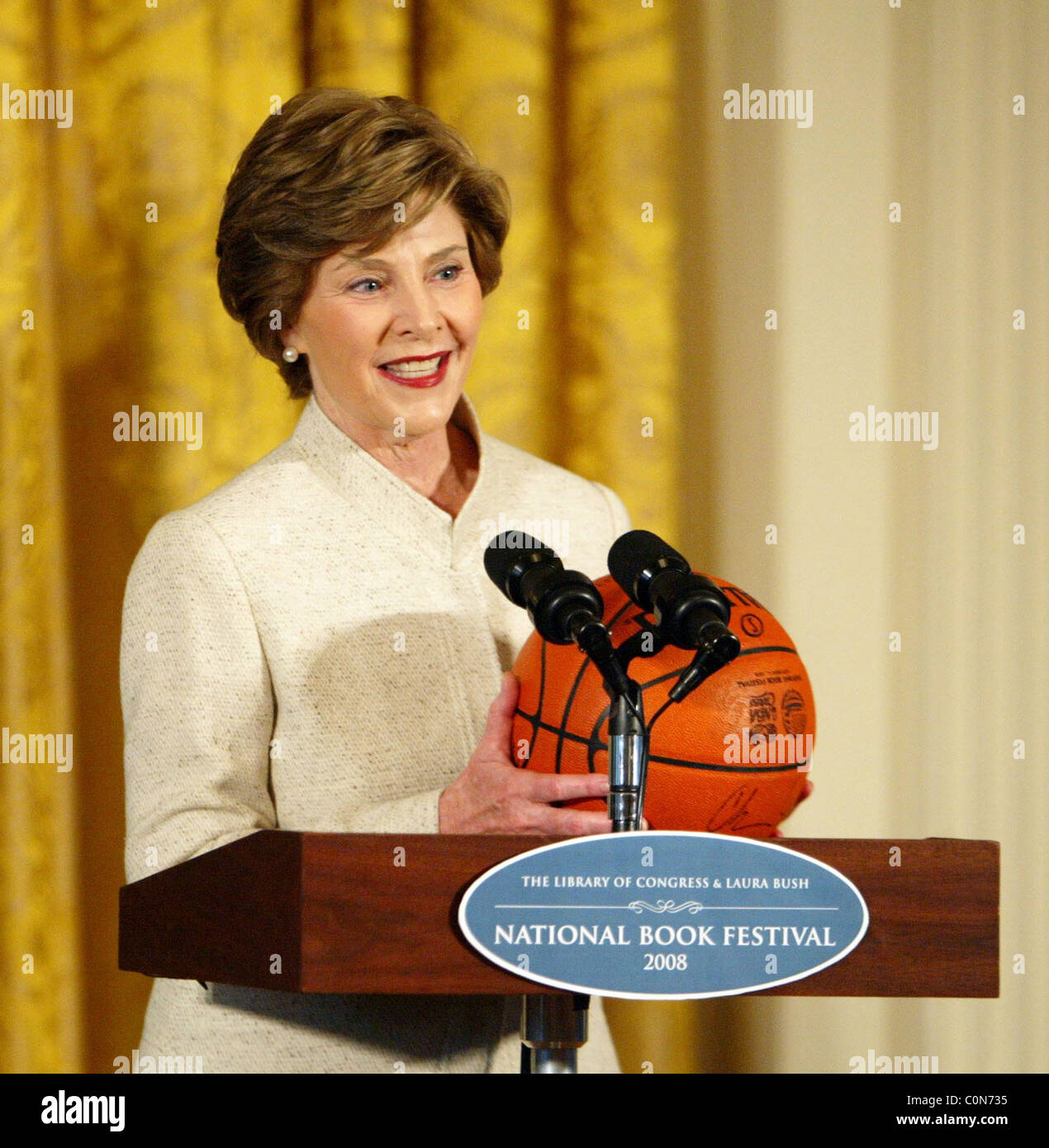 Laura Bush The First Lady greeted authors participating in the National ...