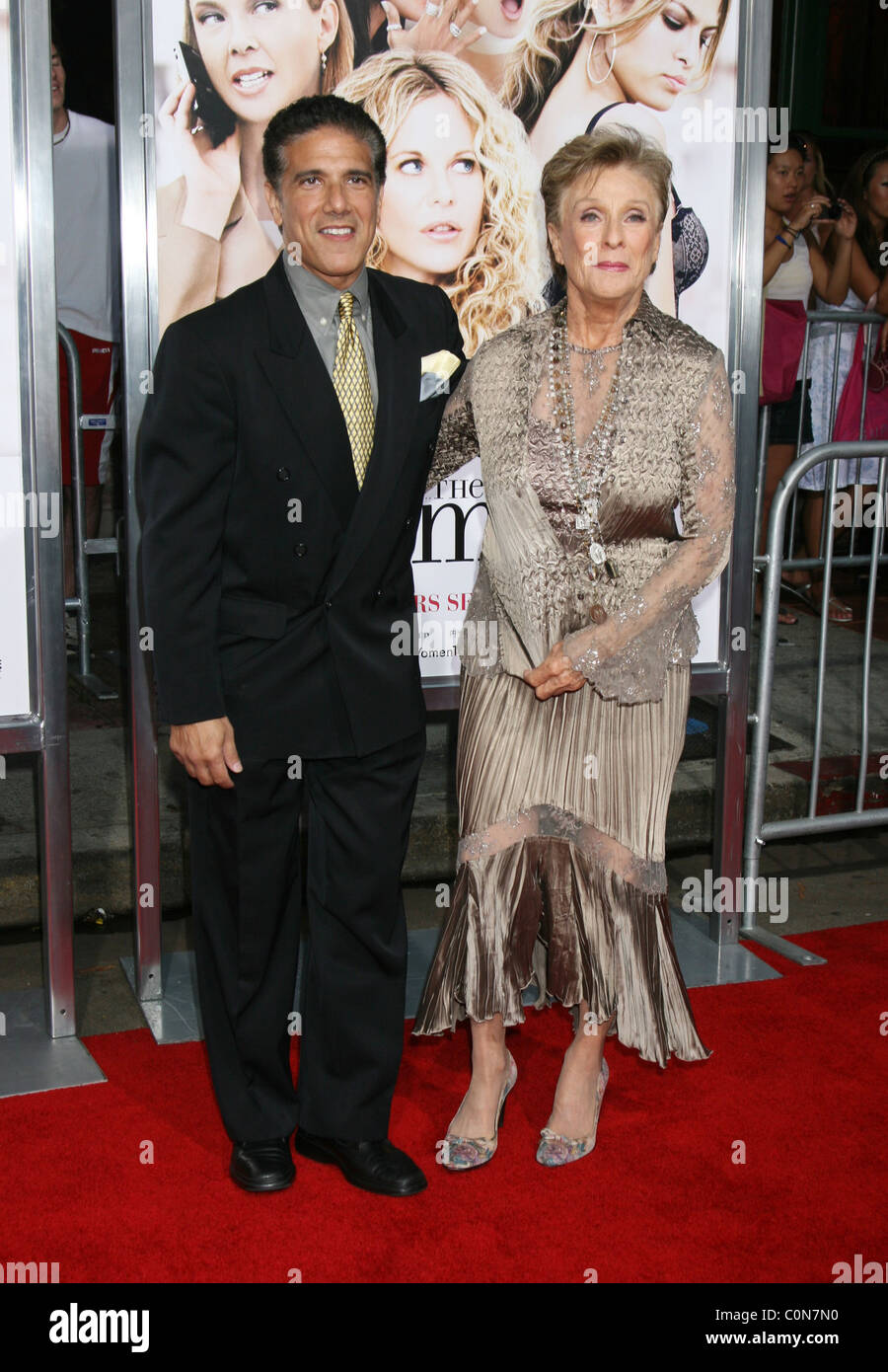 Corky Ballas & Cloris Leachman The LA premiere of "The Women" at Mann's ...