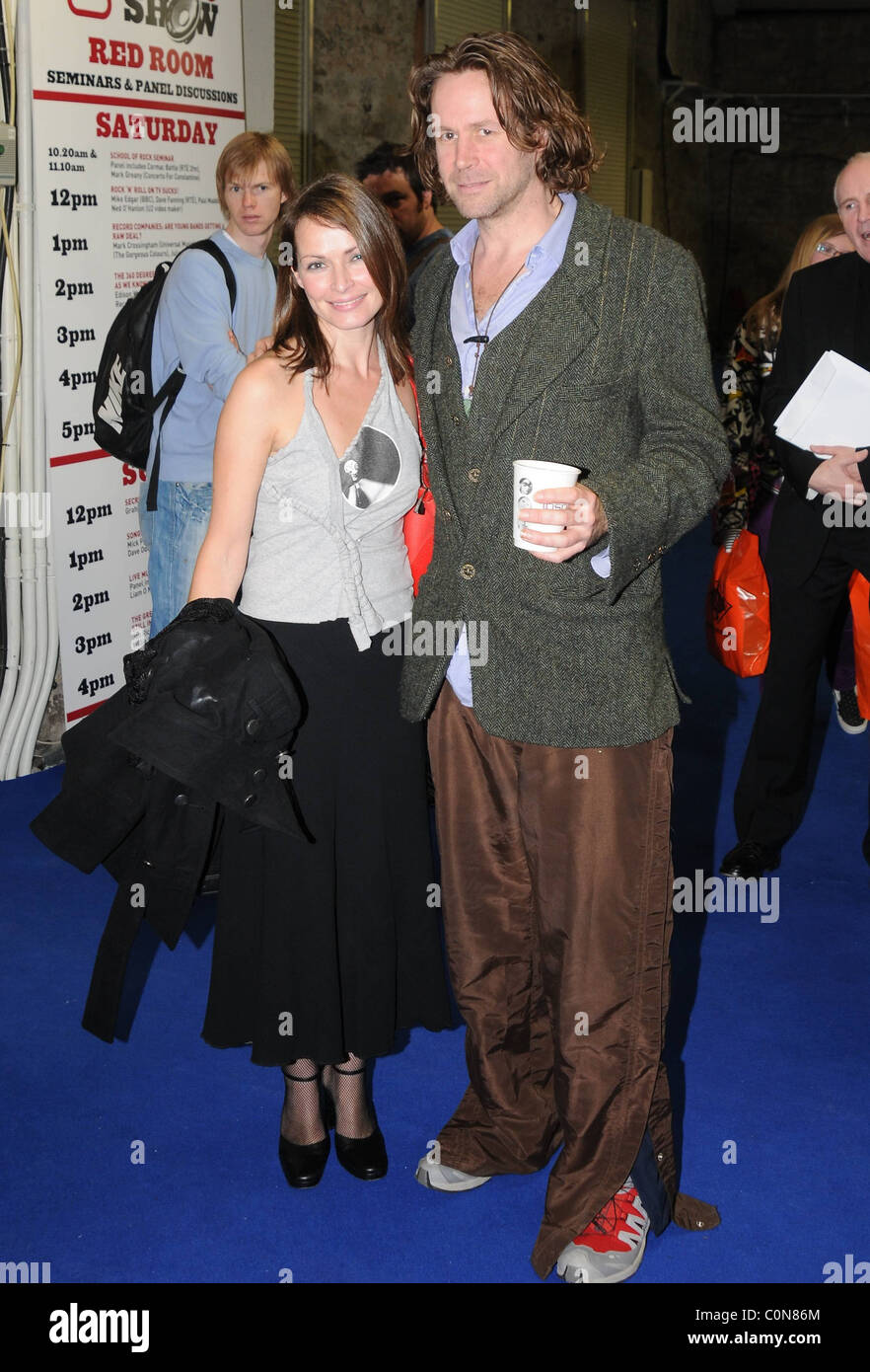 Sharon Corr and Liam O'Maonlai The Hotpress Music show at The RDS ...