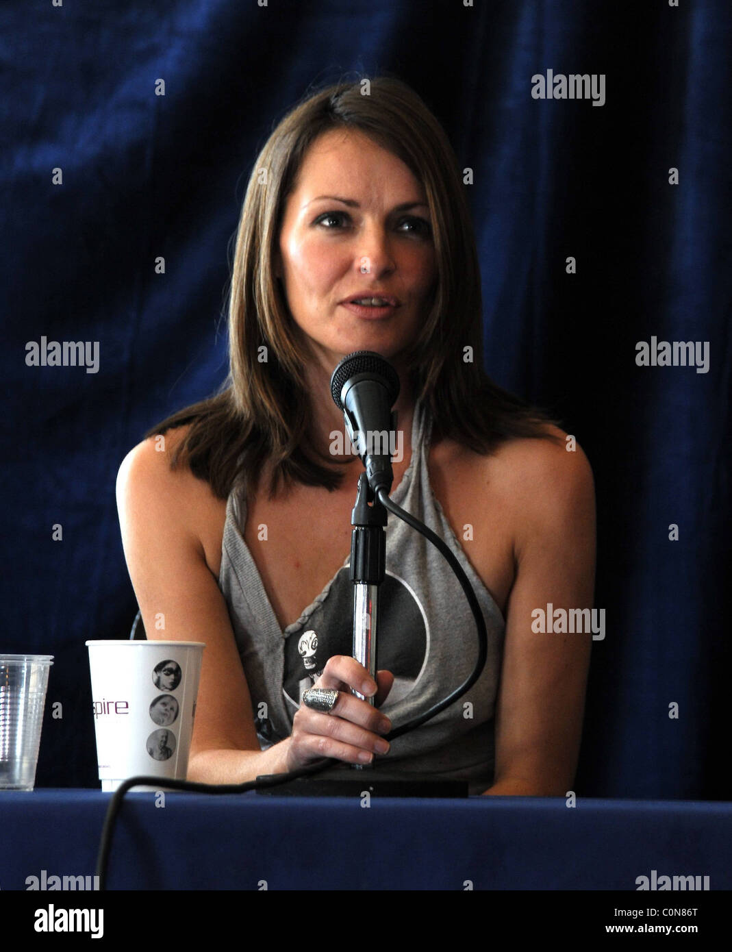 Sharon Corr The Hotpress Music show at The RDS Dublin, Ireland - 05.10. ...