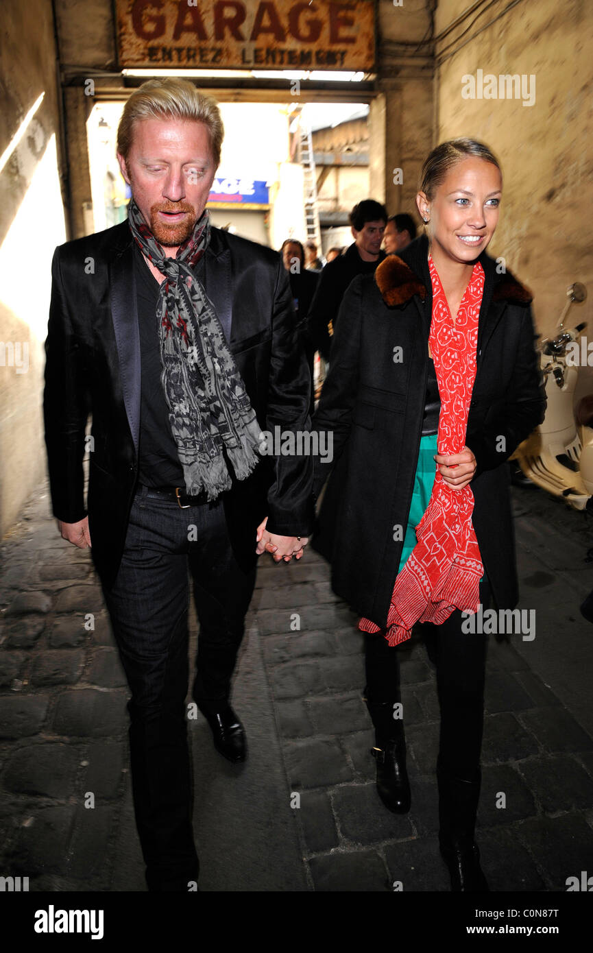 Sandy Meyer-Wölden, Boris Becker Paris Fashion Week - Spring/Summer ...