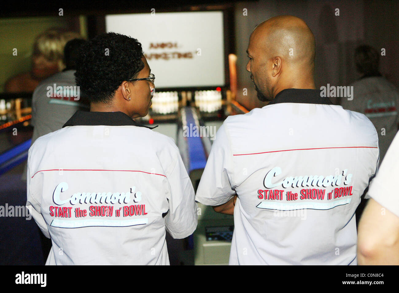 Guest, Common Common hosts the 'Start the Show n' Bowl' event to benefit The Common Ground ...