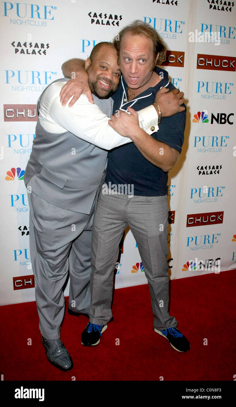 Mark C Lawrence and Scott Krinsky Pure nightclub invited the cast of ...