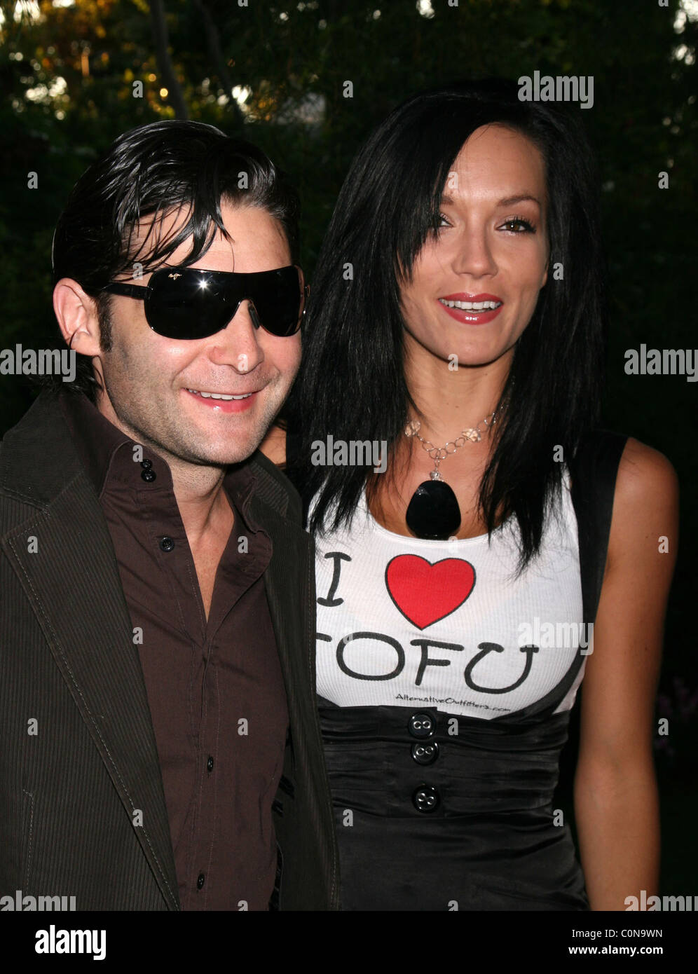 Corey Feldman and Susie Feldman The 'Yes! on Prop 2 Campaign' benefit ...