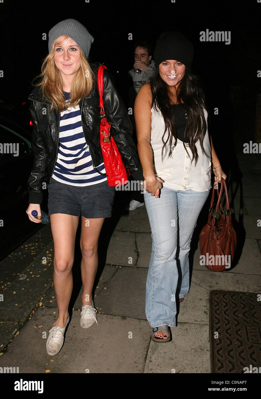 Diana Vickers and Laura White arrive back at The X Factor secret ...