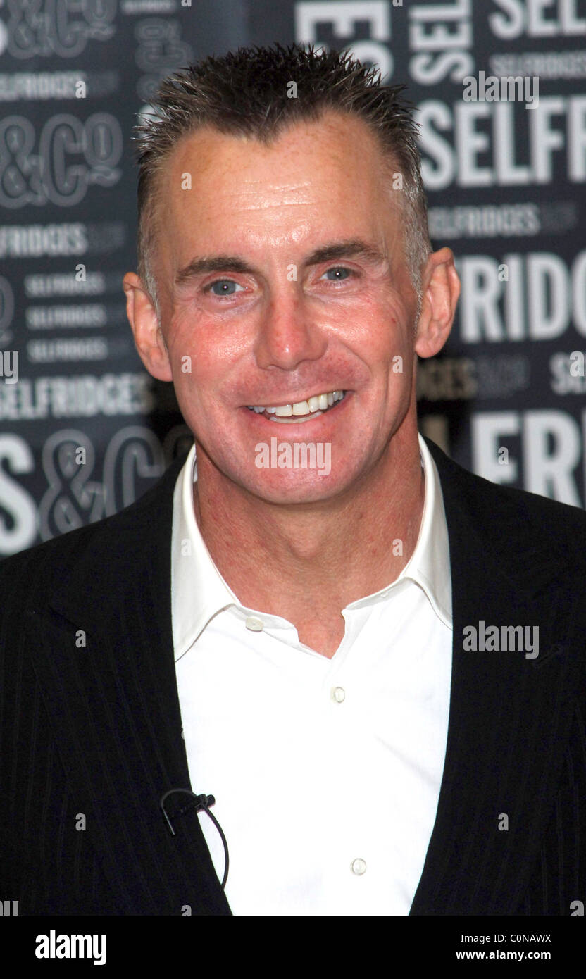 Gary Rhodes signs copies of his new cookery book at Foyles in ...