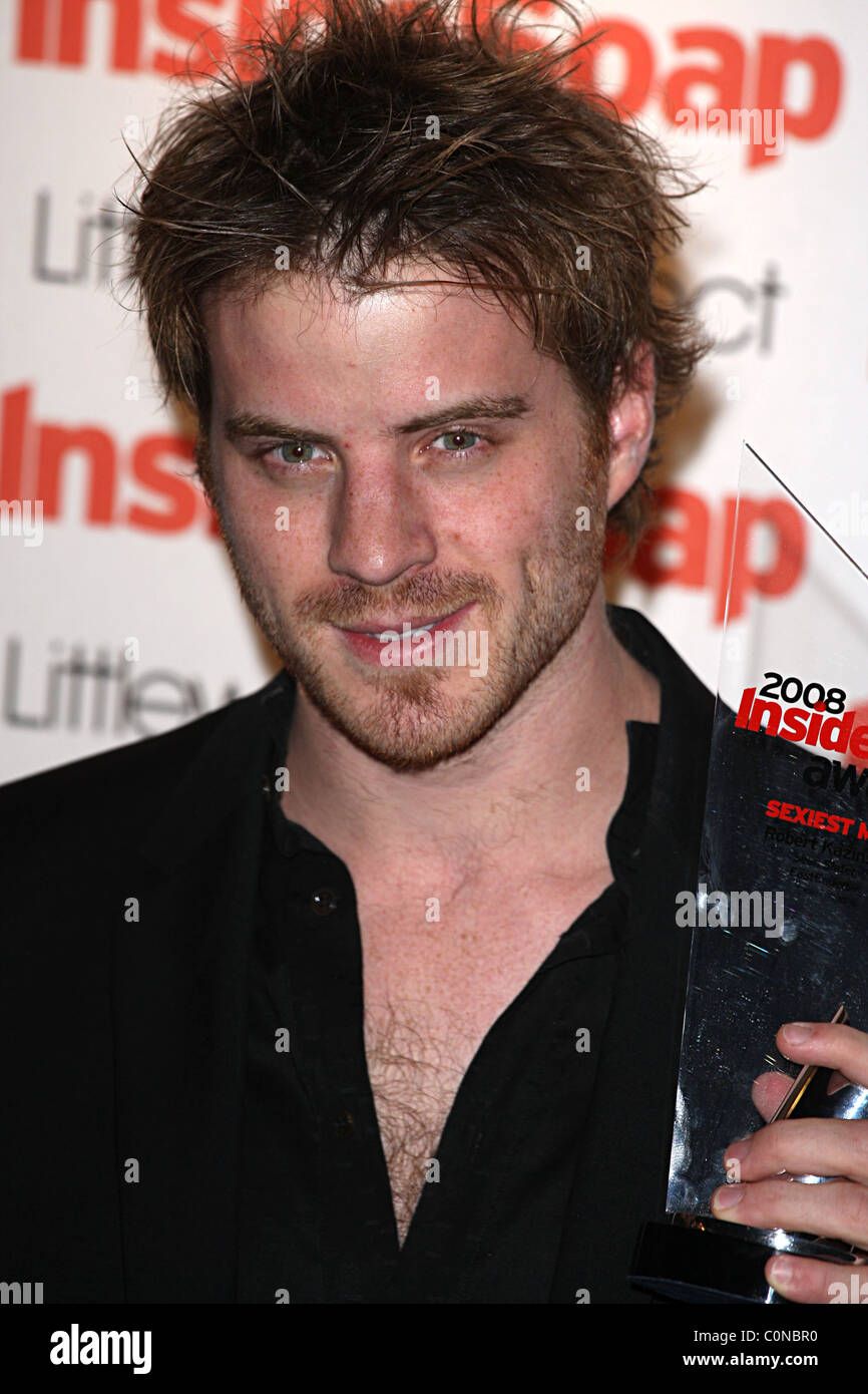 Robert Kazinsky Inside Soap Awards 2008 London, England - 29.09.08 Lia ...