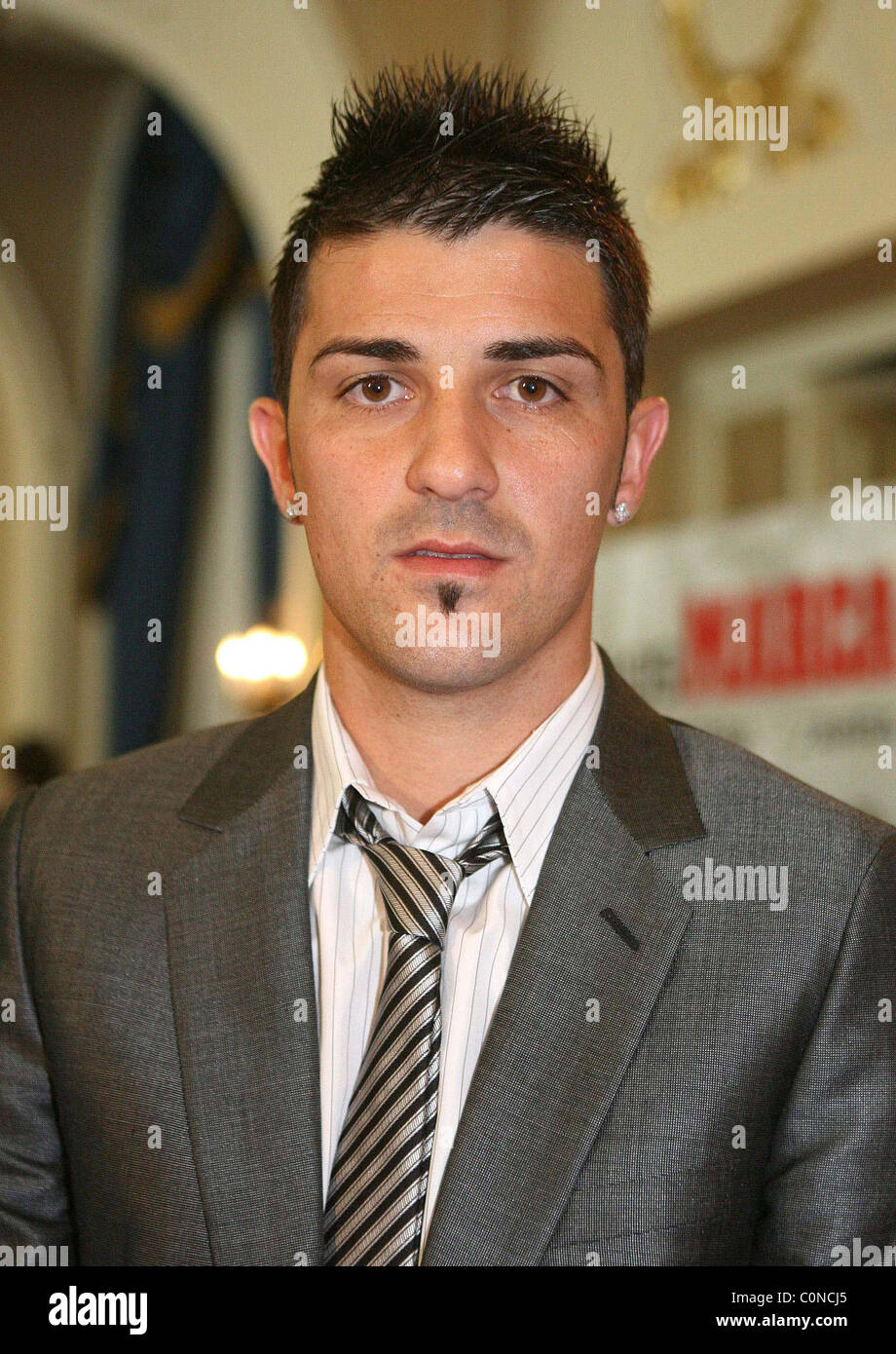 David Villa Attend the Marca Awards at the Ritz Hotel Madrid, Spain ...
