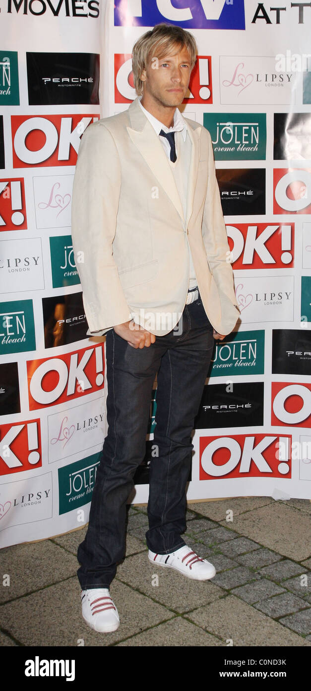 Rick Parfitt Jr Launch of 'ITV at the Movies' held at Perche restaurant ...