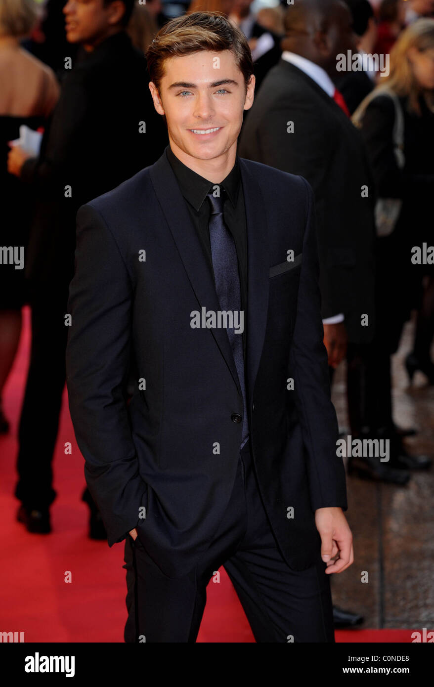 Zac Efron The UK premiere of 'High School Musical 3' held at Empire ...