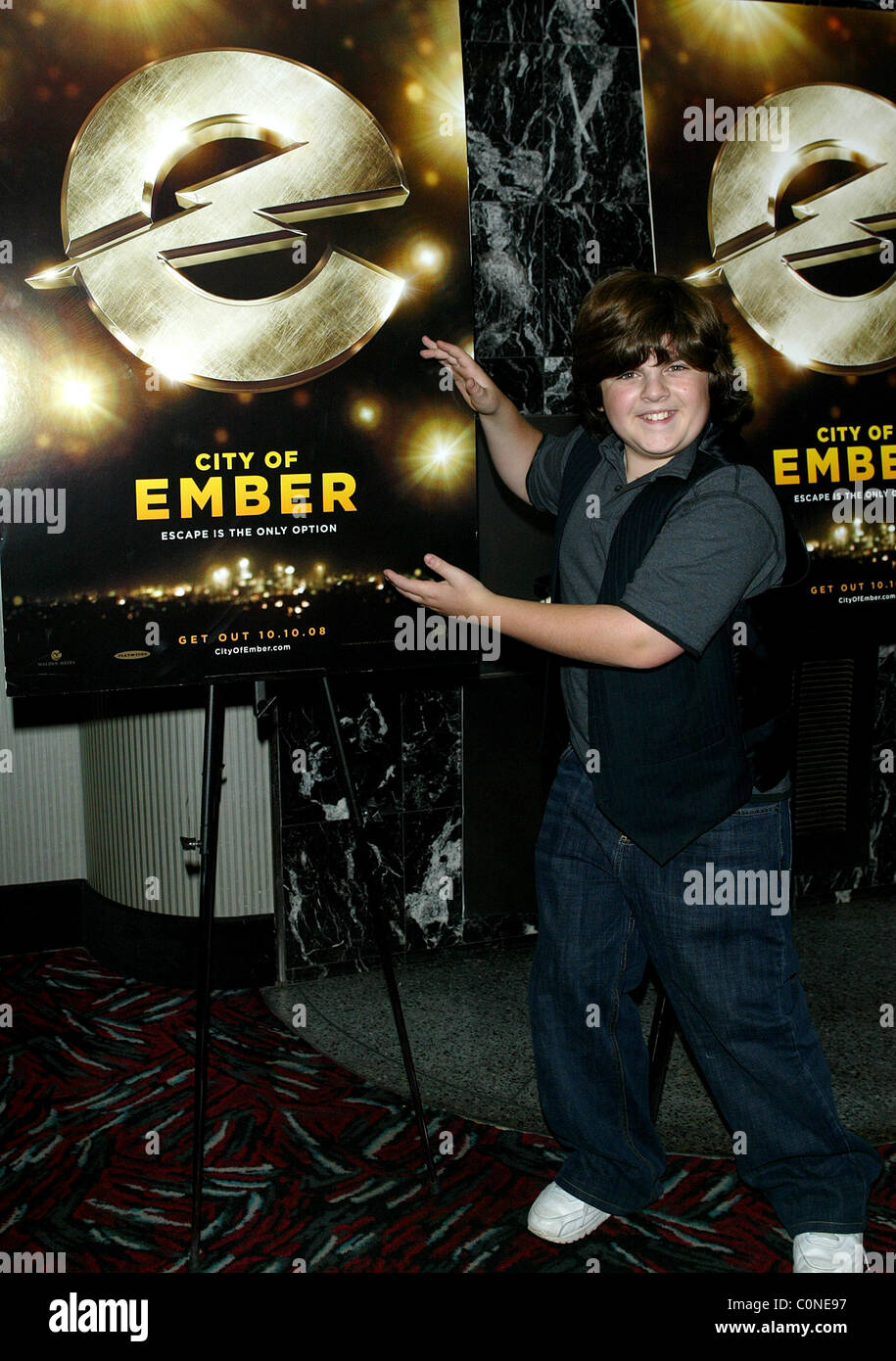 Josh Flitter 'The City of Ember' New York premiere held at AMC Loews ...
