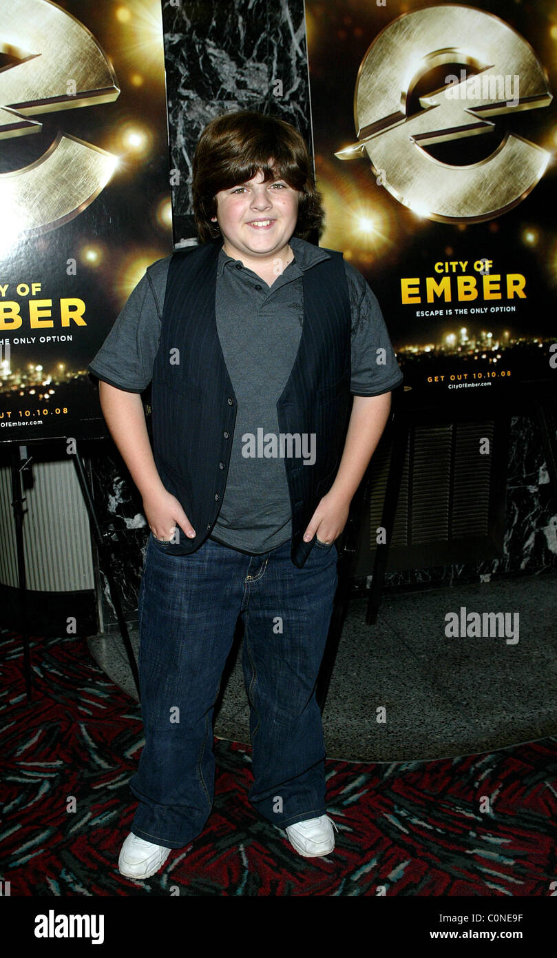 Josh Flitter 'The City of Ember' New York premiere held at AMC Loews ...