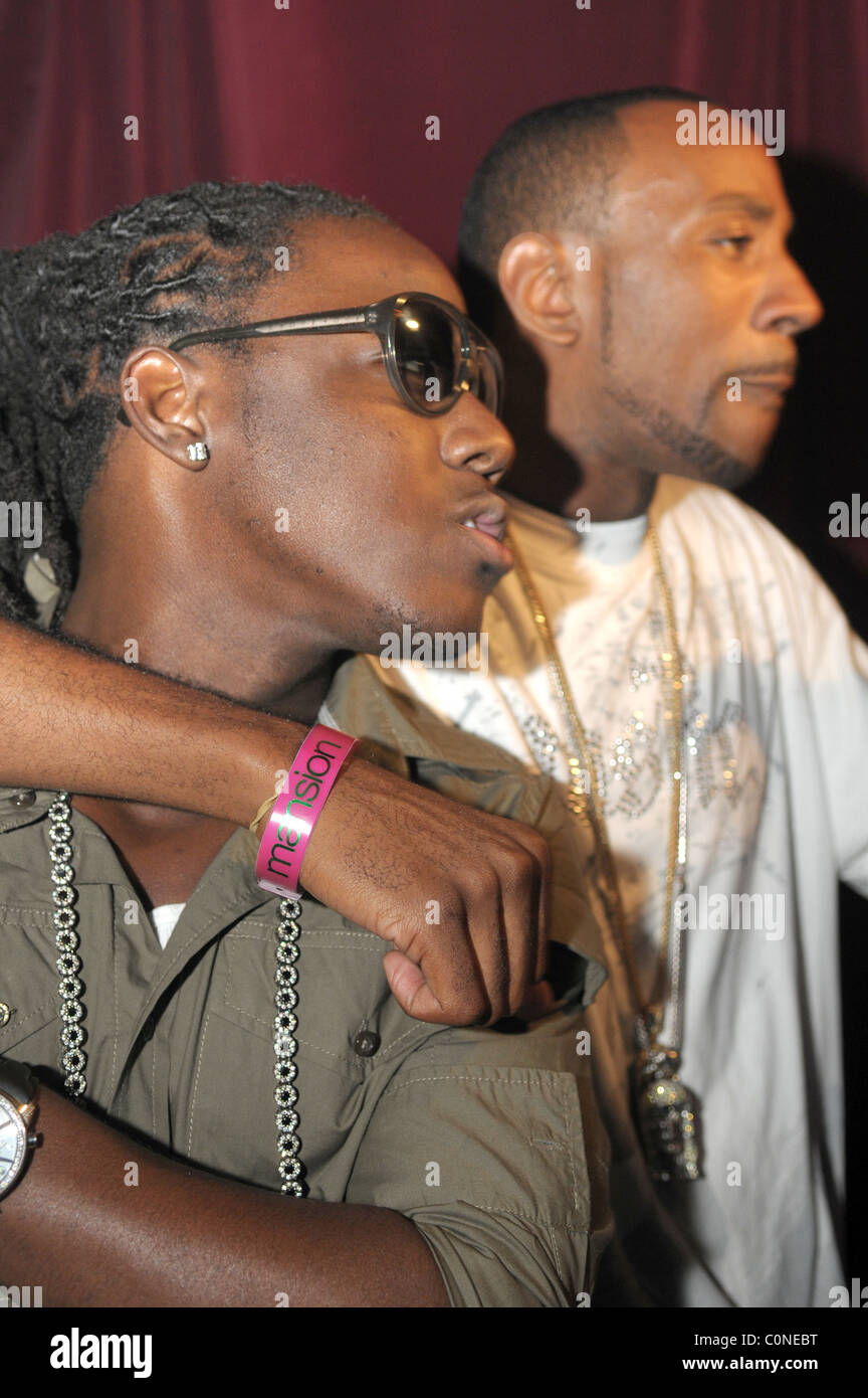 Ace Hood and DJ Q45 Rapper Lil Wayne celebrates his birthday at Club ...
