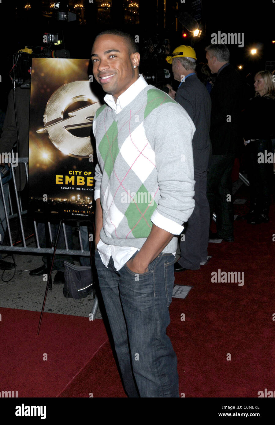 Nick Brown 'The City of Ember' New York premiere held at AMC Loews 19th ...