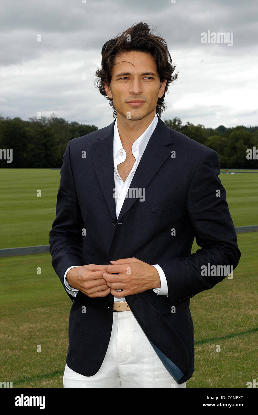 Spanish model Andres Velencoso who was photographed cuddling up to ...