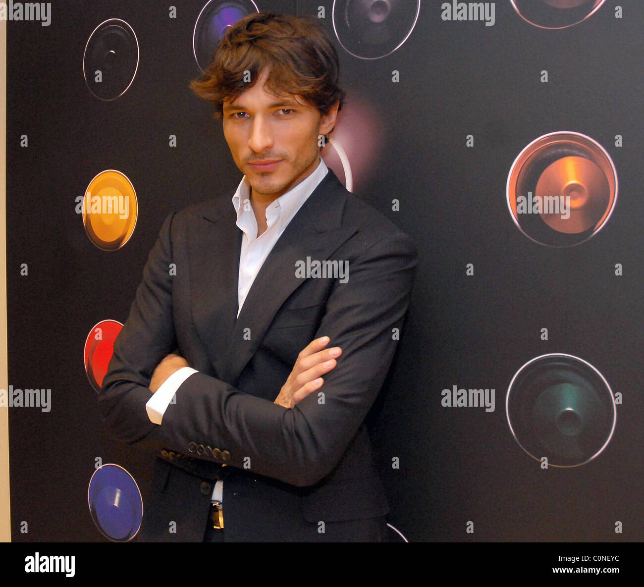 Spanish model Andres Velencoso who was photographed cuddling up to ...