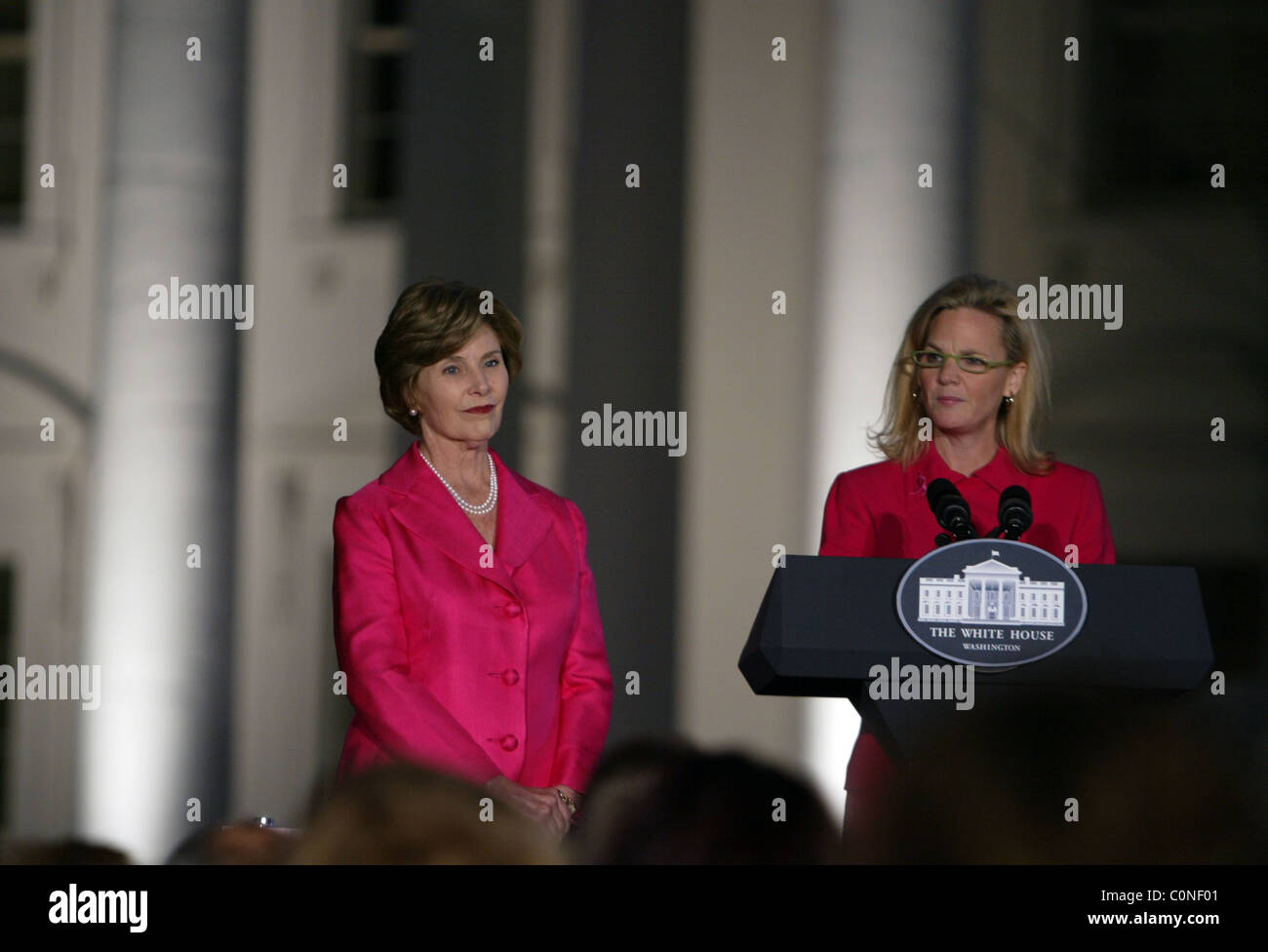 The First Lady, Mrs Laura Bush and Erin Walsh The first lady, Laura ...