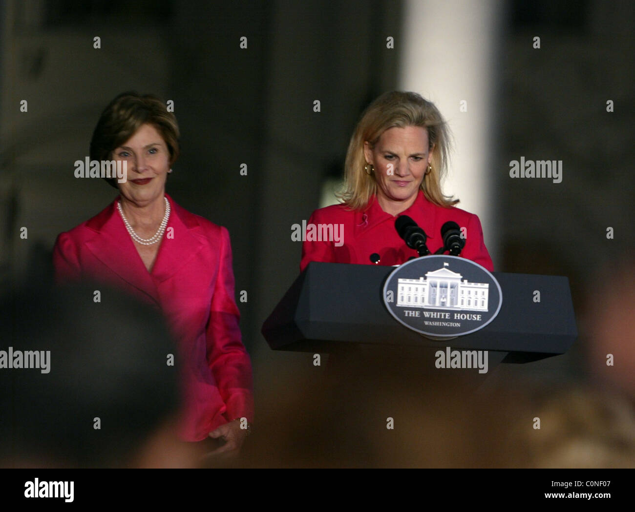 The First Lady, Mrs Laura Bush and Erin Walsh The first lady, Laura ...