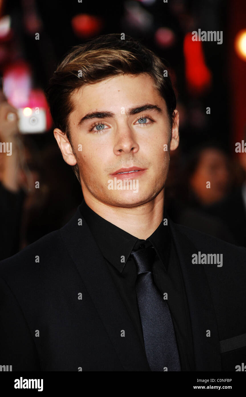 Zac Efron The UK premiere of 'High School Musical 3' held at Empire ...