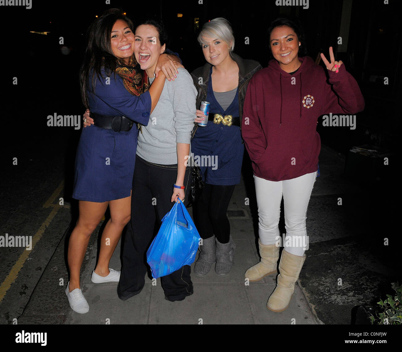 Tita Lau and Phoebe Jay Lau from Girlband and Sam Bennett and Emily ...