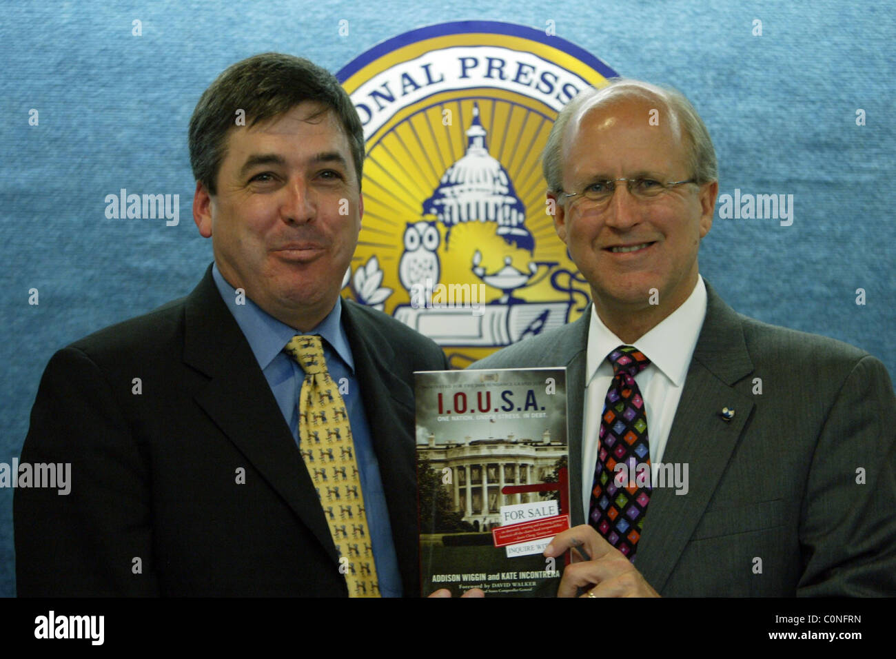 Addison Wiggin and Hon. David M. Walker Executive Producer of the ...